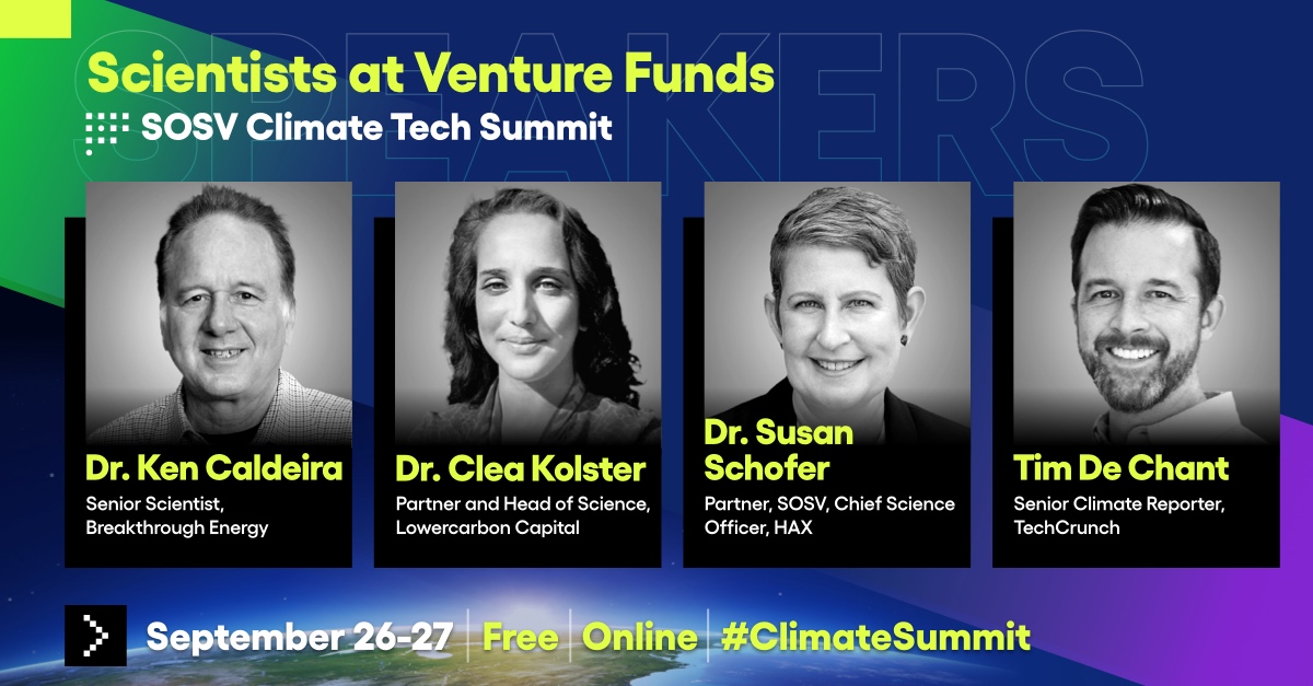 Climate Summit: How scientists at BEV, Lowercarbon, and SOSV shape ...