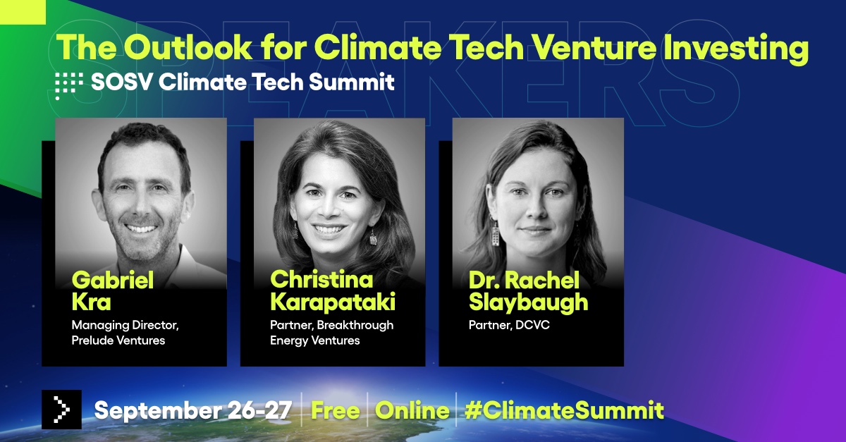 Climate Summit: Still Exuberant? A Chat With Top Climate VCs at Prelude ...